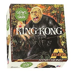 Atlantis King Kong Glow in The Dark Plastic Model kit Made in The USA