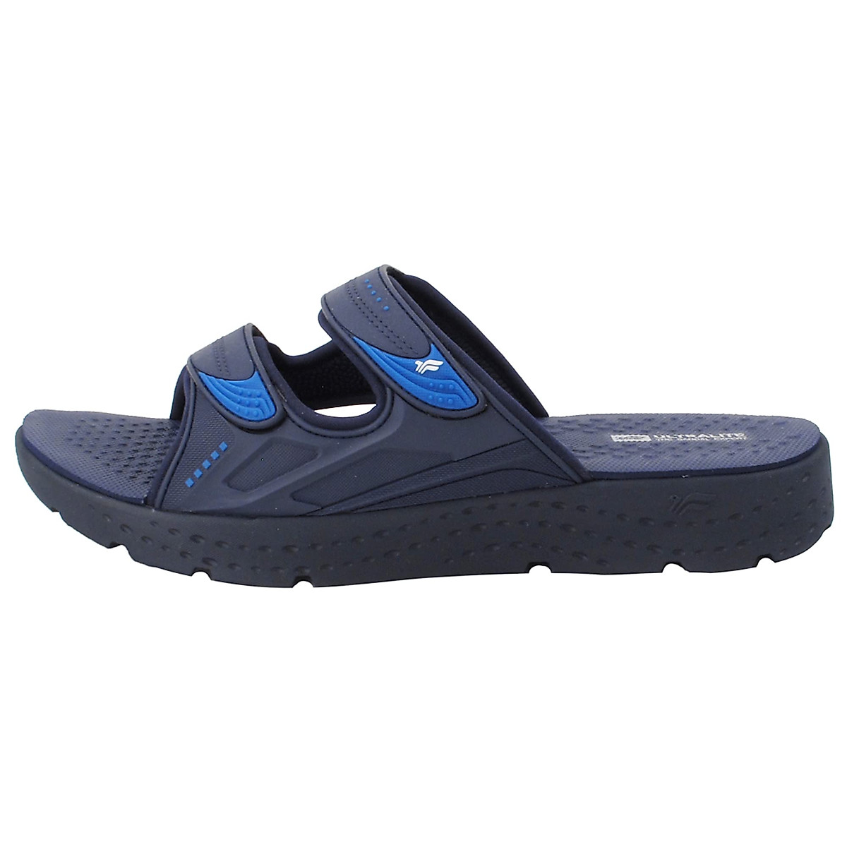 Gold Pigeon Shoes EVA Ultra Cushion Men Slides Quick Dry Thick Adjustable Strap Slide Sandal for Men Size 8.5-9 / Women Size 10-10.5 * 8591 Navy -41