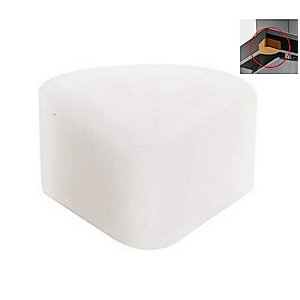 Corner Guards/Kitchen Wall Mount Range Hood Safety Edge Protector/Head Protector/High Resistant Adhesive Gel/Range Hood Accessories/Child Safety Furniture Bumper/Protectors (2Pcs) (Transparent)