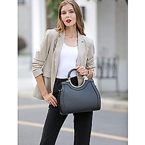 LJOSEIND Women’s Handbags Designer Purses Satchel Totes Structured Shoulder Bags