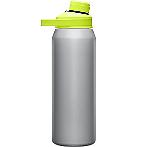 CamelBak Chute Mag Water Bottle, Insulated Stainless Steel, 32oz, Trailblazer Grey