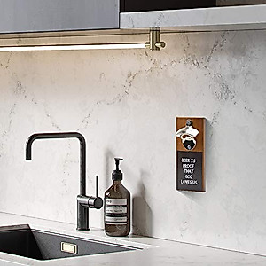 Fathers Gifts Bottle Opener Wall Mounted Magnetic from Daughter Stainless Steel Beer Bottle Opener,Gifts for Men Cool Gadgets Birthday Gifts for Dad Friends