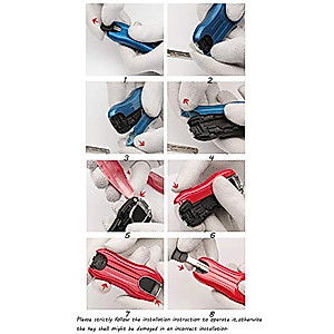 Jaronx 2PCS Glossy Red Key Fob Cover Compatible with Cayenne Panamera 2018-2023/911 Carrera 2020-2023 /Taycan 2020-2023, Remote Key Covers Painted Keyless Entry Key Protectors