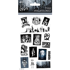 Tim Burton - Corpse Bride Standard Stickers - 4 Sheet