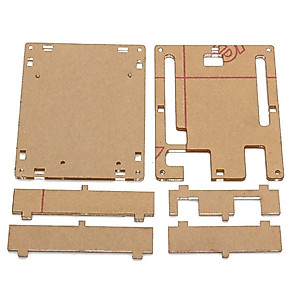 DAOKI Uno R3 Case Enclosure New Transparent Gloss Acrylic Computer Box Compatible with Arduino UNO R3