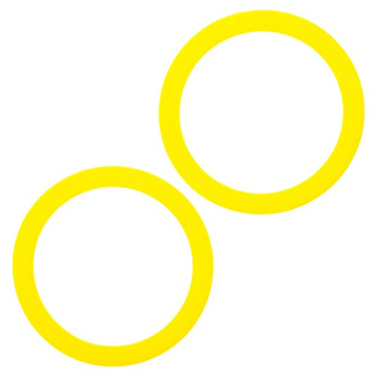 Canister Flush Valve Seal - Impresa Replacement Rubber Seal for Toilet - Equivalent to Kohler Toilet Parts K-GP1059291/2475620 - Easy to Install and Leak-Free Performance, 2-Pack,Yellow