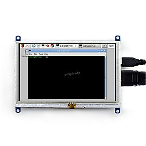 5 inch 800x480 Resistive Touch Screen HDMI interface custom Raspbian LCD mini PC Supports Raspberry Pi 3 2 1 Model B B+ A+ & BeagleBone Black & Banana Pi / Banana Pro @XYGStudy