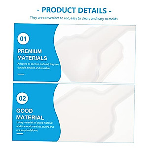 Didiseaon Paddle Mold Resin Molds Silicone Molds for Resin Decorative Trays Epoxy Tray Molds Beer Flight Paddle Silicone Plate Paddle Shaped Tray Mold Silicone Paddle Shaped Tray Mold Epoxy