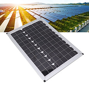 100W Monocrystalline Silicon Portable Solar Panel Charger for Car Laptop Lamp