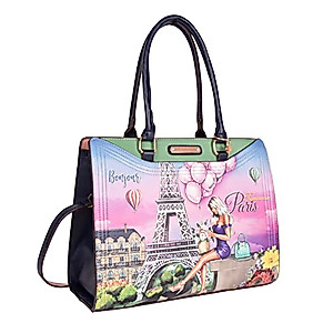 Nicole Lee ROMANCE IN PARIS 3 PIECE SET (Satchel, Crossbody, Wallet)