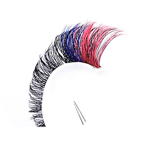 Faux Mink Lashes Natural Look FANXITON False Eyelashes 3D 16MM Short Eyelashes 10 Pairs Pack Fake Eyelashes Multipack