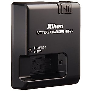 Nikon MH-25 Quick Charger for EN-EL15 Li-ion Battery compatible with Nikon D7000 and V1 Digital Cameras