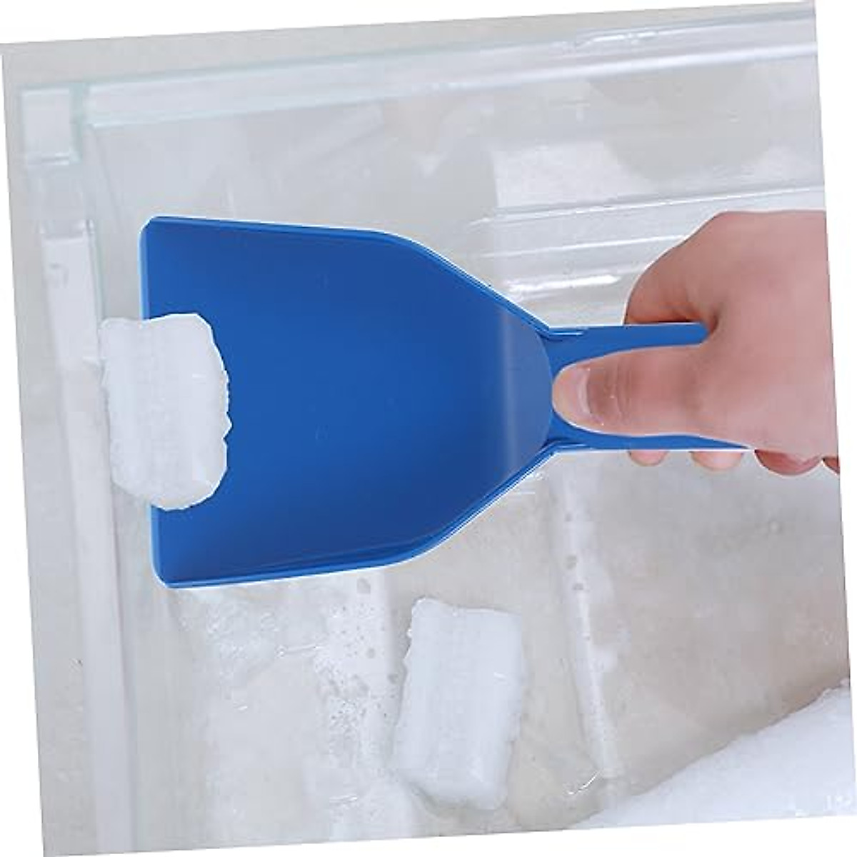 Yardwe 3Pcs Human Design portapotty Refrigerator ice Shovel ice Removal Shovel ice Scooper Scraper Snow Removing Shovel Handheld Frost Spade Multifunction deicing Shovel Snow Blower pp