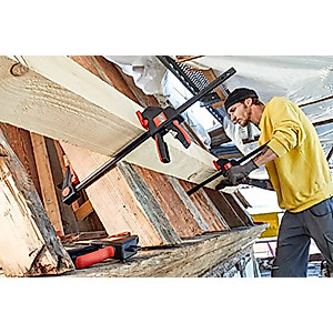 BESSEY EHK SERIES - 600 lb Clamping Force - 06 in - EHKXL06 Trigger Clamp Set - 3.125 in. Throat Depth - Wood Clamps, Tools, & Equipment for Woodworking, Carpentry, Home Improvement, DIY