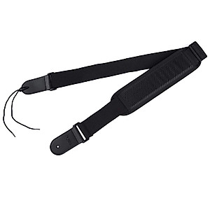 Rayzm Guitar Strap, Adjustable Cotton Strap for Acoustic/Electric/Bass Guitar, with a Shoulder Pad Pressure Release for Comfortable Playing