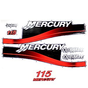 Mercury Marine/Mercruiser New OEM 115L DFI MERC Decal Set, 37-804685A00