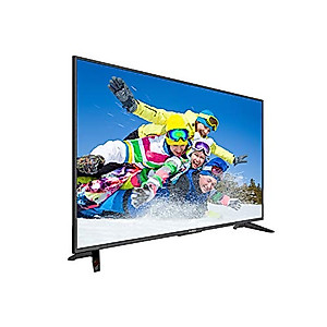 Komodo by Sceptre 50" 4K UHD Ultra Slim LED TV 3840 x 2160 Memc 120, Machine Black