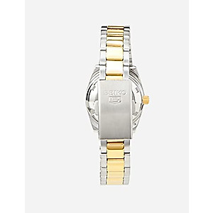 Seiko Women's Automatic Watch Stainless Steel with Stainless Steel Strap, Multicolour, Small, Strap
