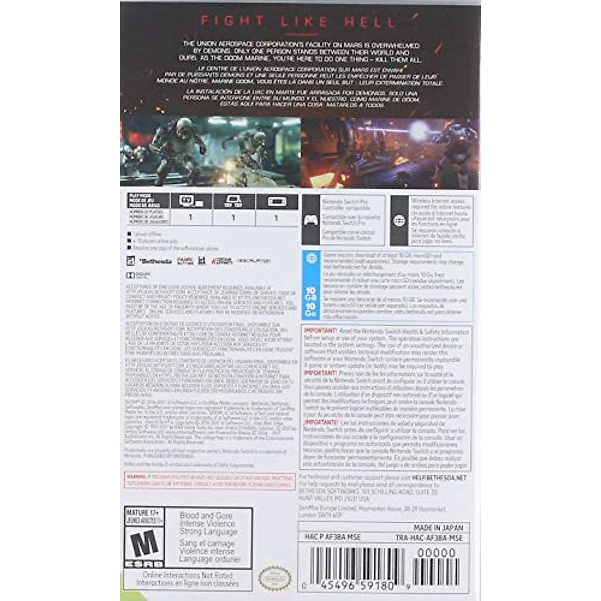 DOOM - Nintendo Switch