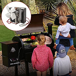 Upgraded 2.0RPM Auger Motor Replacement Parts for Traeger Pellet Grills & Pit Boss Pellet Grills & Camp Chef Smoker & Z Grills Pellet Smokers