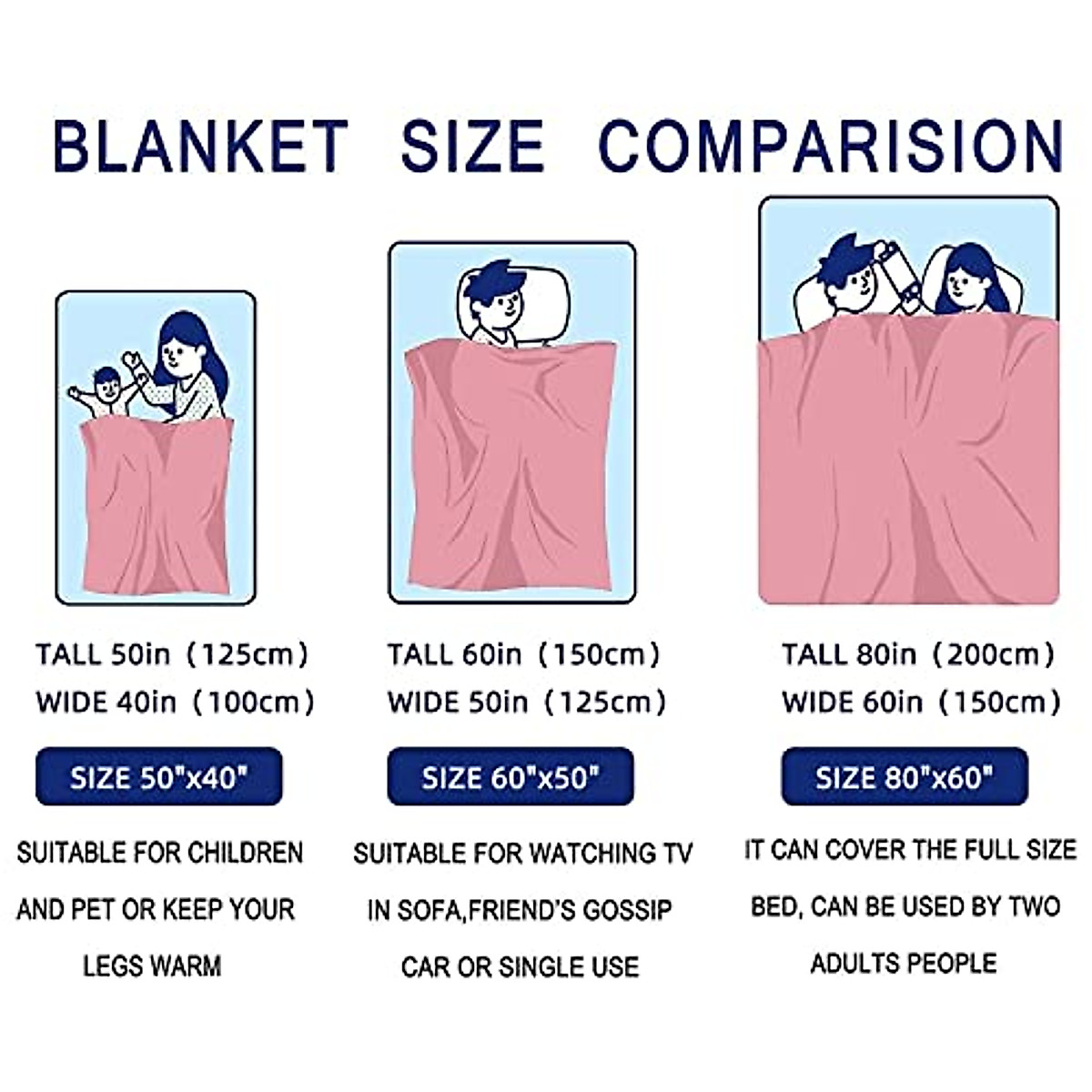 Feinstein Cartoon Blankets Super Soft Throw Blanket Air Conditioner Blanket Warm Cozy Flannel Blanket for Couch Bed Sofa Car 50x40'',Black 3