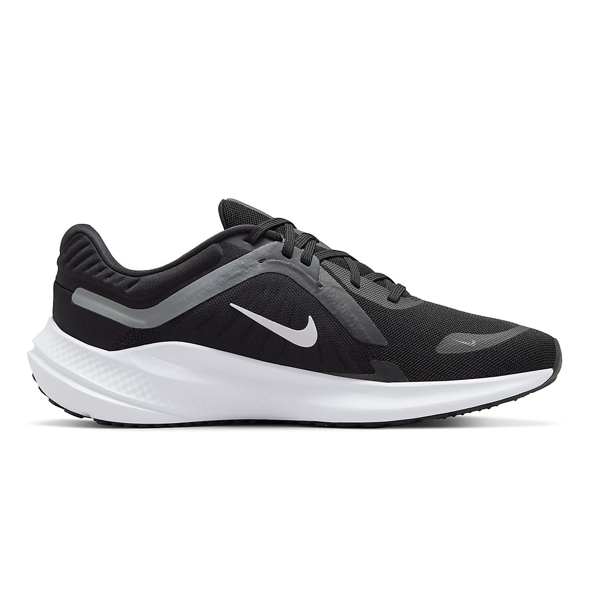 Nike "Quest 5" Men's Road Running Shoes (DD0204-001) Black/White, Size: 13