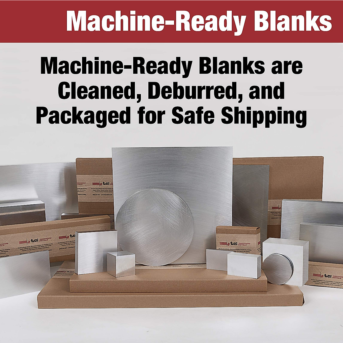 TCI Precision Metals 4140 Carbon Steel Plate Sheet, 6-Side Precision Sized, Ground and Milled Flat Blanks .750” Thick X 12.000" X 11.750"