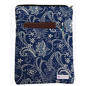 Twirling Blossom Book Sleeve - Book Cover for Hardcover and Paperback - Book Lover Gift - Notebooks and Pens Not Included