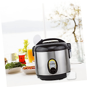 DOITOOL 5pcs Rice Cooker Water Box Clear Drinking Glasses Plastic Water Glasses Condensation Water Collector Rice Cooker Supplies Plastic Condensation Collectors Condensation Boxes Cups