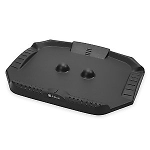 Gaiam Standing Mat for Office Desks - Ergonomic Anti Fatigue Balance Board Cushion with Beveled Edges & Foot Massage Ball Knobs (27" L x 22" W)