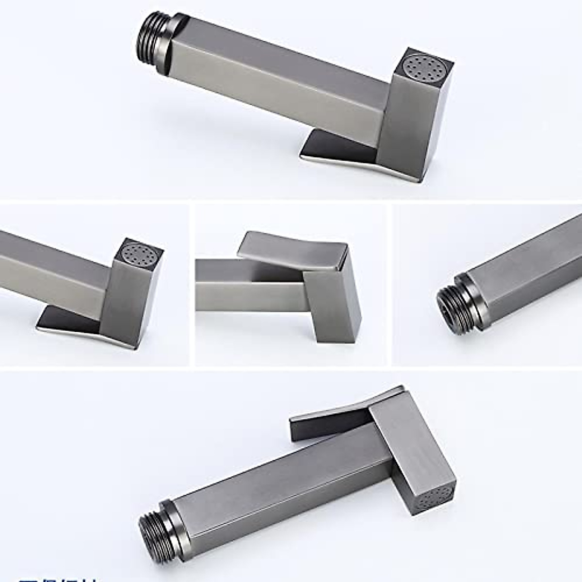 ifgswopq Toilet Jet Spray for WC Handheld Bidet Sprayer Toilet Bidet Shower Kit Cold Water Brass No Drilling G1 / 2" Valve Toilet Shower Spray Hose