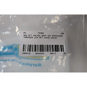 SPIRAX SARCO 65874 SCV Stainless Check Valve 2IN NPT D634523