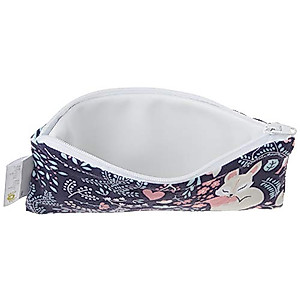 Itzy Ritzy Reusable Mini Snack Bags – 2-Pack of 3.5” x 7” BPA-Free Snack Bags are Food Safe & Washable for Storing Snacks, Pacifiers and Makeup in a Diaper Bag, Purse or Travel Bag, Fox Hollow