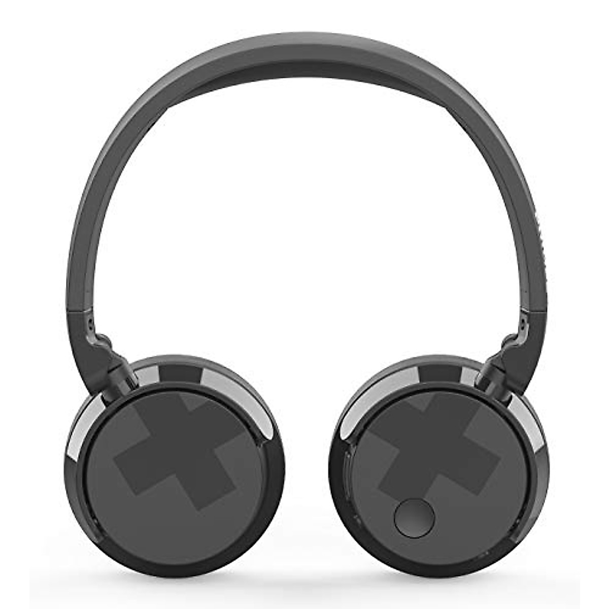 Philips Bass+ BH305 Wireless Bluetooth Active Noise Cancelling Lightweight Stereo Headphones with Up to 18 Hours of Playtime - Black (TAPH305BK)