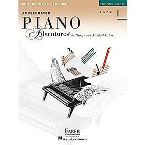 Accelerated Piano Adventures for the Older Beginner - Theory Book 1