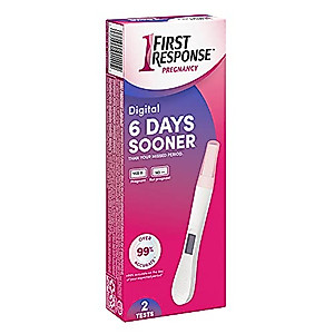 First Response Gold Digital Pregnancy Test, 2 Pack