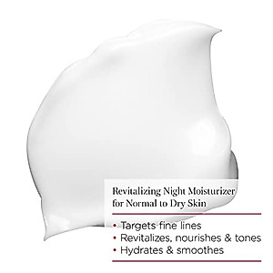 Clarins Multi-Active Night Cream | Multi-Tasking Anti-Aging Moisturizer | Targets Fine Lines | Revitalizes, Tones and Nourishes | Hydrates and Smoothes | Normal To Dry Skin Types | 1.7 Ounces