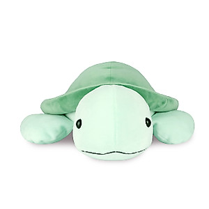 WEIGEDU Tortoise Sea Turtle Stuffed Animal Plush Toy, Tortoise Turtle Cushion Pillow for Girls Boys Kids Bedtime Birthday Christmas Toddler Gift, 16.5 inches