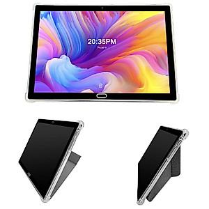 FEONAL K116/K118 Leather Protective Case for 10/10.1 Inch Tablet, Tablet 10 Inch Drop-Proof Protective Case- Grey