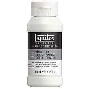 LIQUITEX Acrylic Masking Fluid Medium 118ML, Transparent