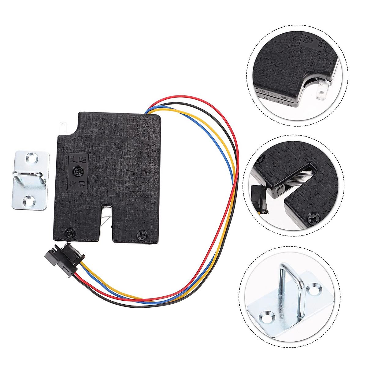 DOITOOL Electronic Locks Hidden Door Latch Drawer Lock Electric Lock electromagnetic Lock Magnetic Door Locks Locker Lock Mini Electric Bolt Lock Hidden Lock Plastic Dongguan Automatic