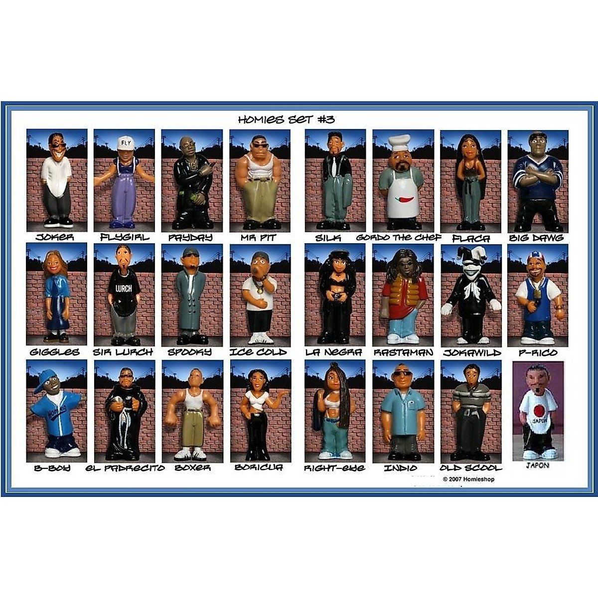 Homies Clown Series 3/ "JOKAWILD