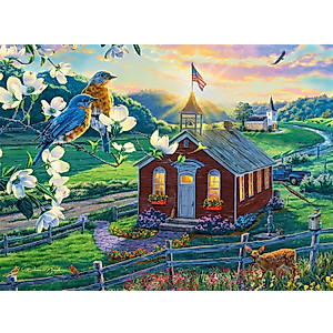 Buffalo Games - Darrell Bush - School Days - 1000 Piece Jigsaw Puzzle
