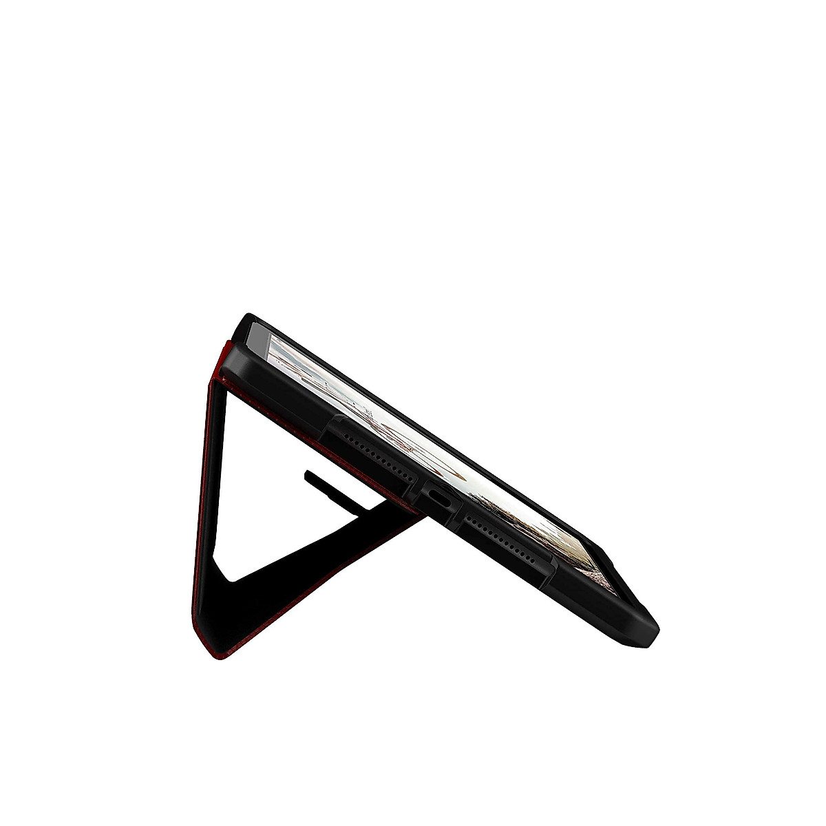 UAG iPad 10.2-inch (9th Gen, 2021) & (8th Gen, 2020) Case Metropolis, Magma + iPad 10.2-inch (9th Gen, 2021) & (8th Gen, 2020) Screen Protector Tempered Glass, Clear