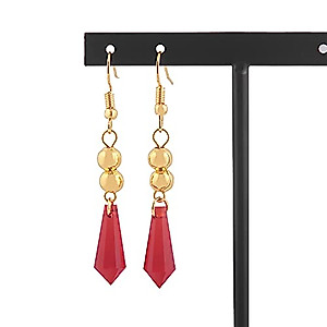 Genshin Impact Tartaglia Earrings - Anime Game Hook Earrings - Cosplay Jewelry for Womens (dangle)