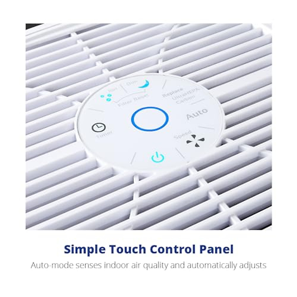 AIRDOCTOR AD1000 4-in-1 Air Purifier | Perfect for Guest Rooms, Kids' Bedrooms and Home Offices | Circulates the Air in 285 sq. ft. 4x/hour