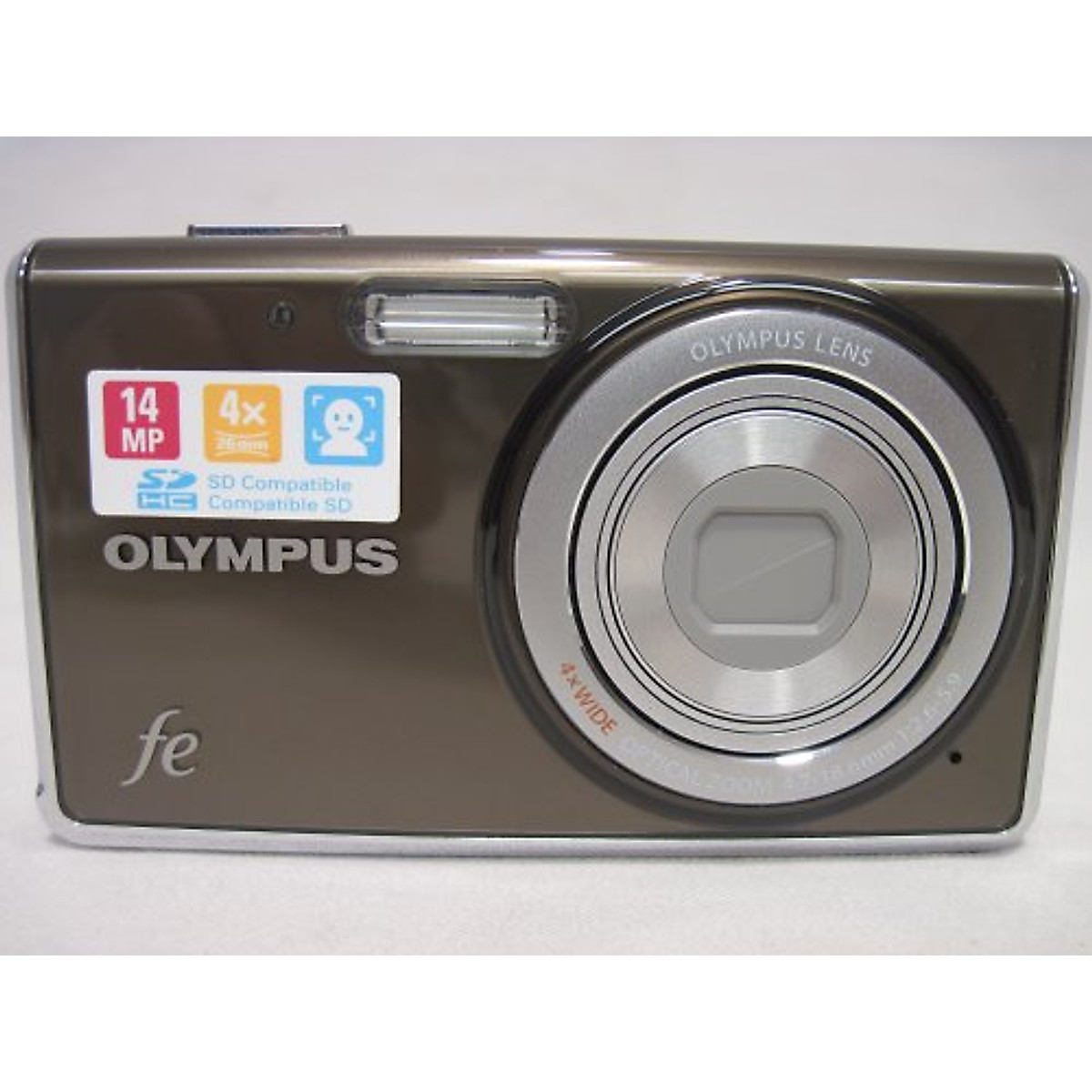 Olympus FE-4020 Digital Camera Gray, 14MP, 4X Wide