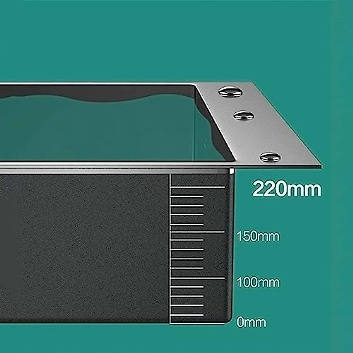 Sink, Stainless Steel Kitchen Sink, Bowl Sink,Suitable For Kitchen, Bathroom, Balcony, Bar, Made Of Stainless Steel, Its Smooth, Shiny Surface Adds A Touch Of Elegance To Your Space. ( Size : 60*45*22