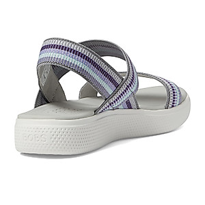 Skechers Women's 114400 Sandal, Purple Multi, 8