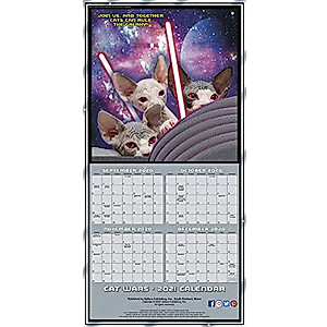 2021 Cat Wars 16-Month Wall Calendar